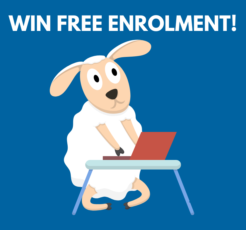 Win a FREE enrolment!